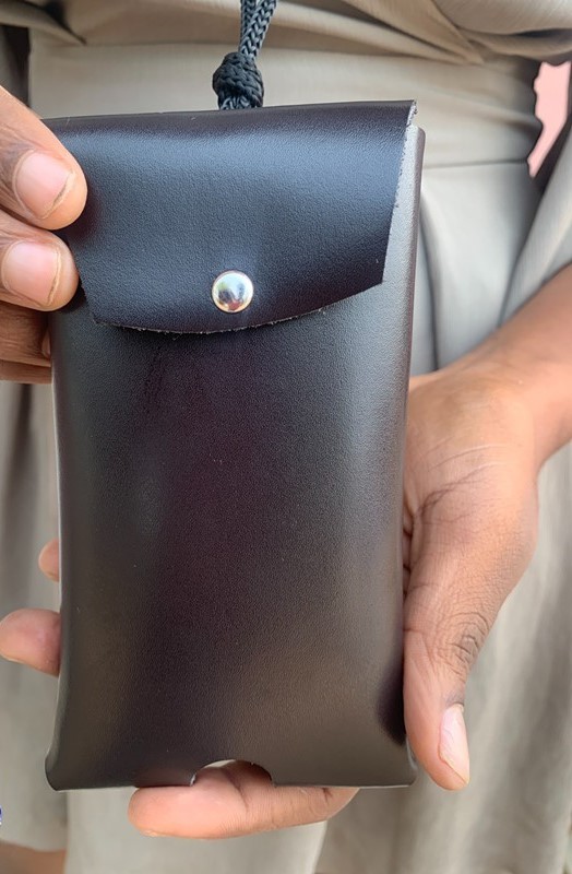 Mobile Phone Pouch - RraP Leathers GH